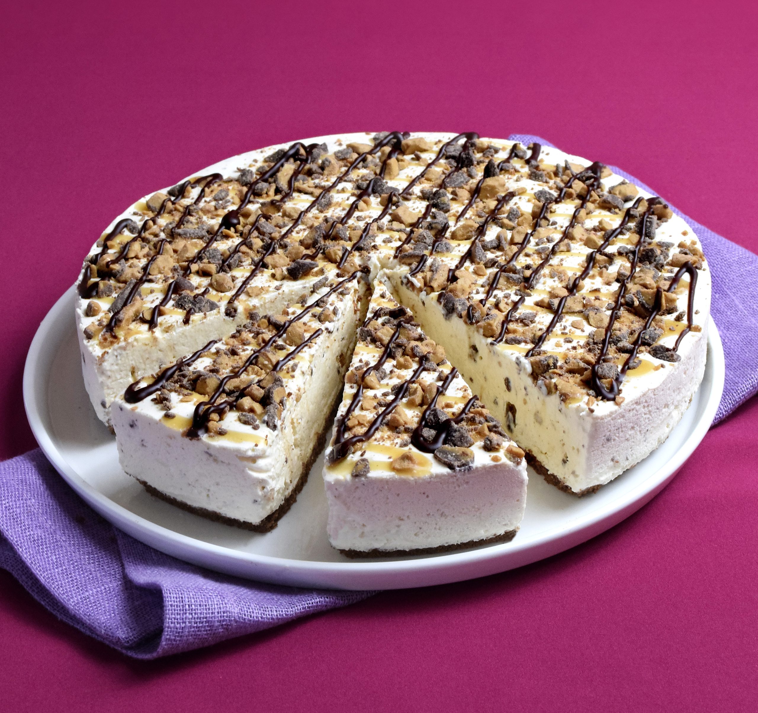 Skor No-Bake Cheesecake
